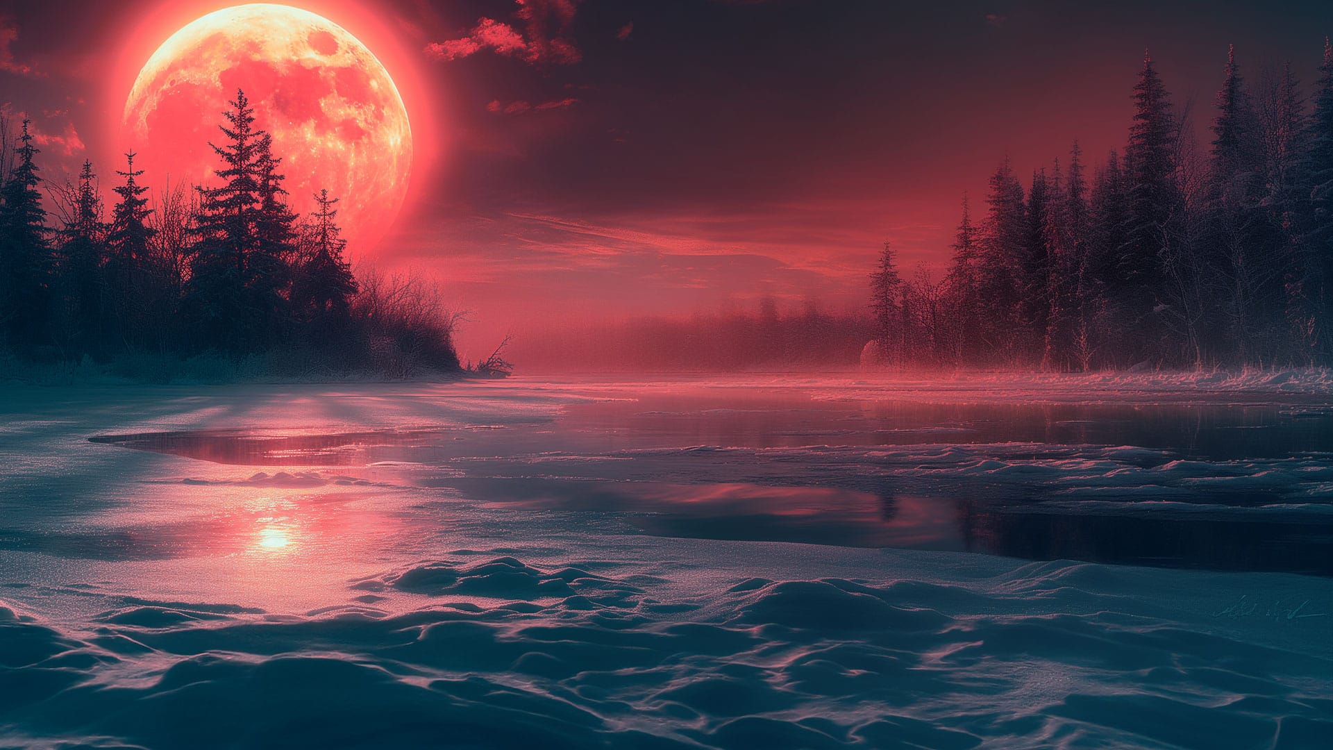 Location - John Smith Rock Frozen